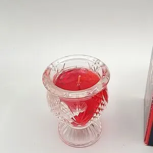 Avon | Accents | Vintageavon Clearfire Transparent Fragrance Candle In ...